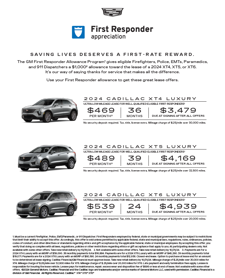 Cadillac First Responder Discount In Freeport, NY