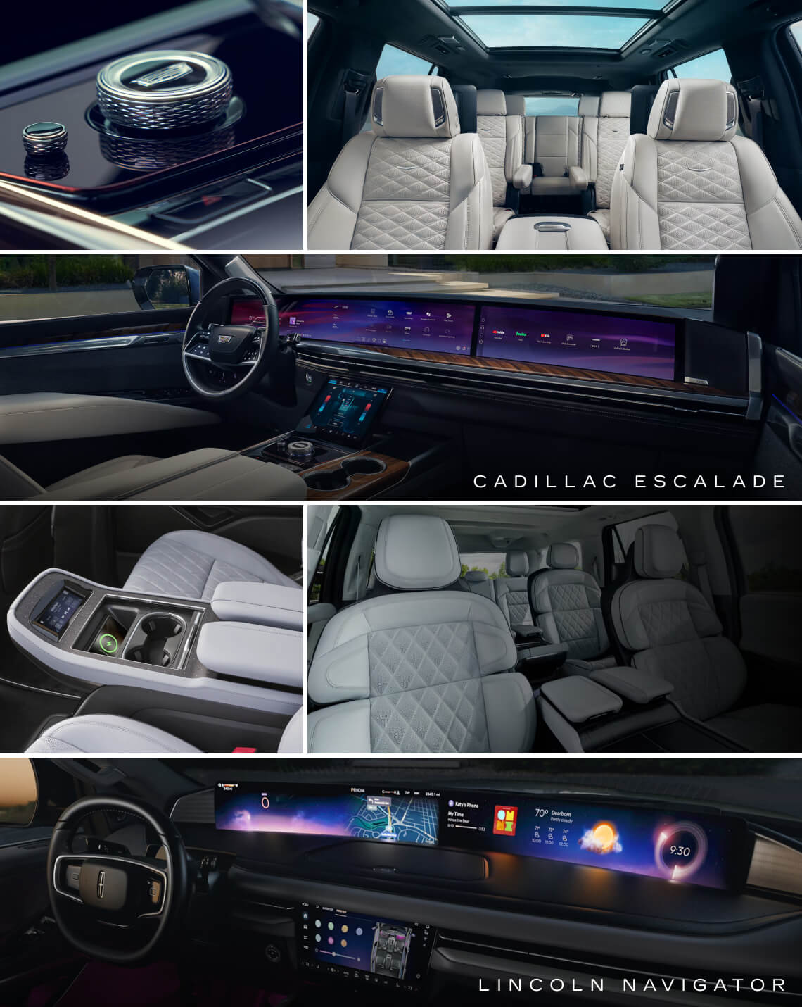 Cadillac Escalade Vs. Lincoln Navigator: Luxury SUV Comparison
